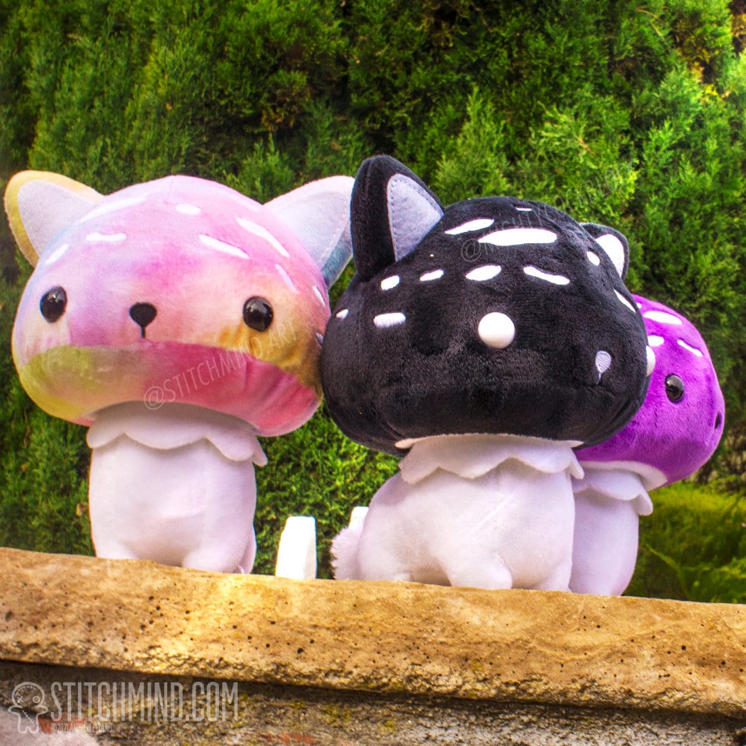 Mewshroom Cute Cat Mushroom Plush Toy Doll Mushroom Plush - Etsy UK