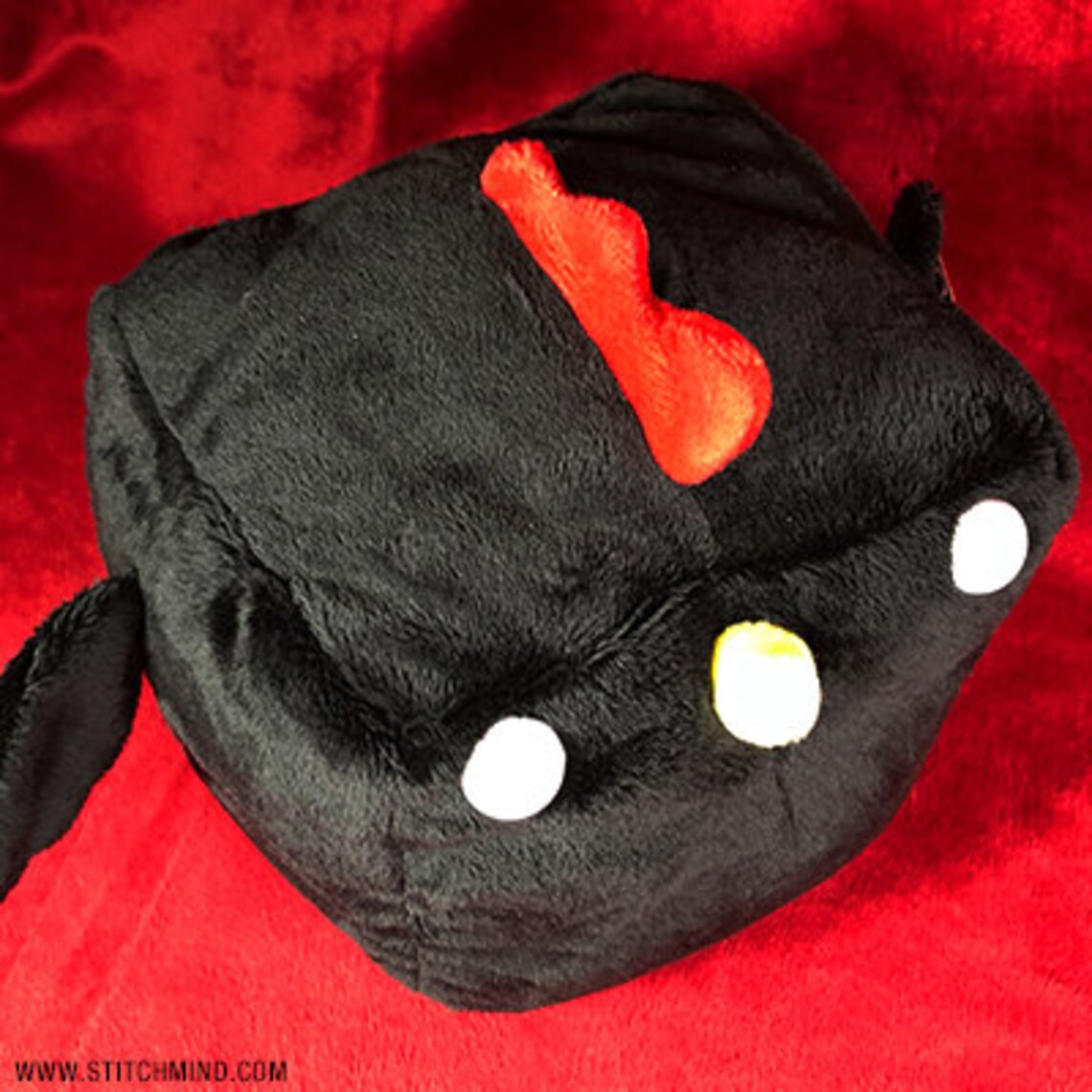 C Block Cute Chicken Cube Square Nugget Plush Toy Doll - Etsy