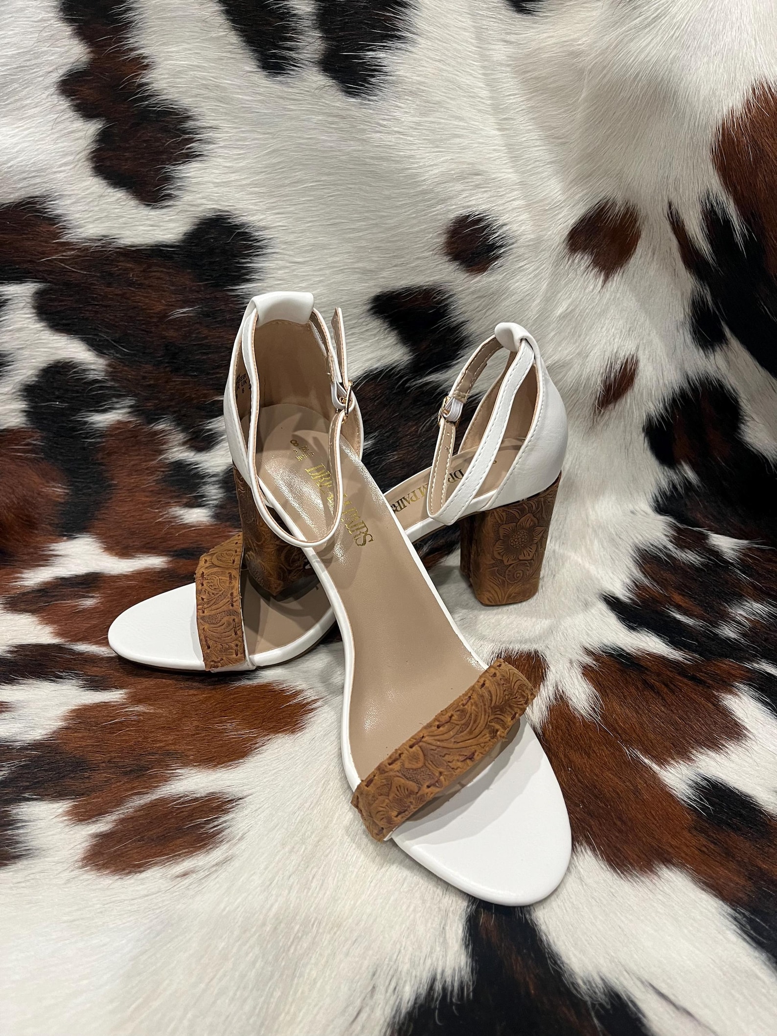 Leather Tooled Heels - Etsy