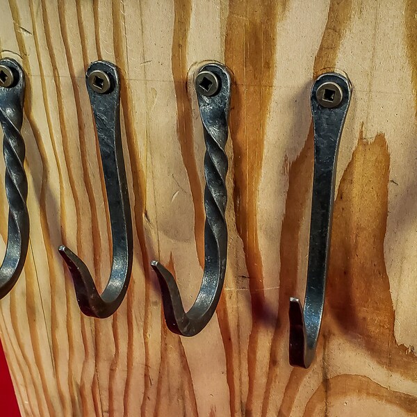 Hand Forged Hooks - Etsy