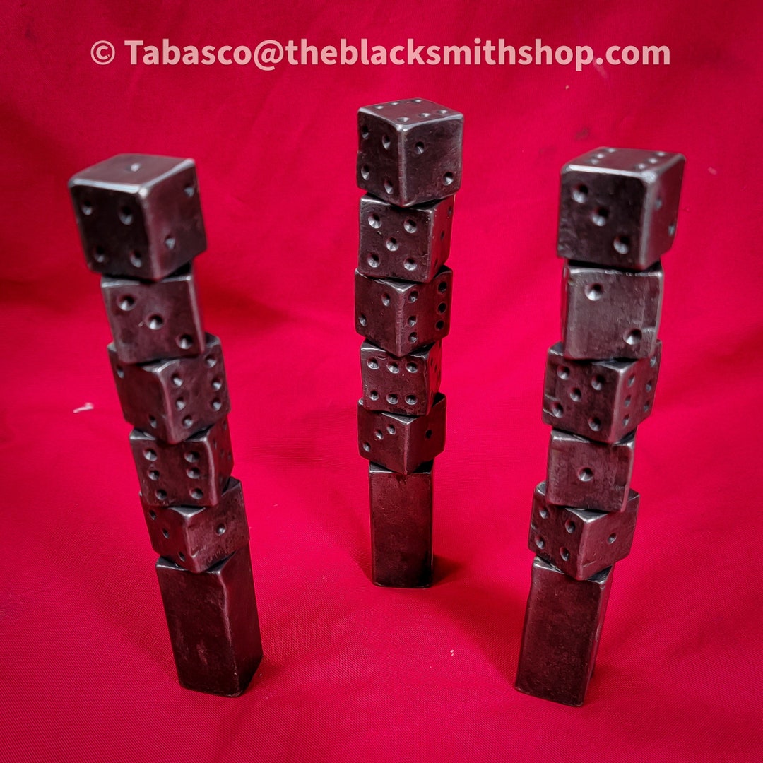 Dicey, Stacked Dice Beer Tap, Blacksmithed and Handmade - Etsy