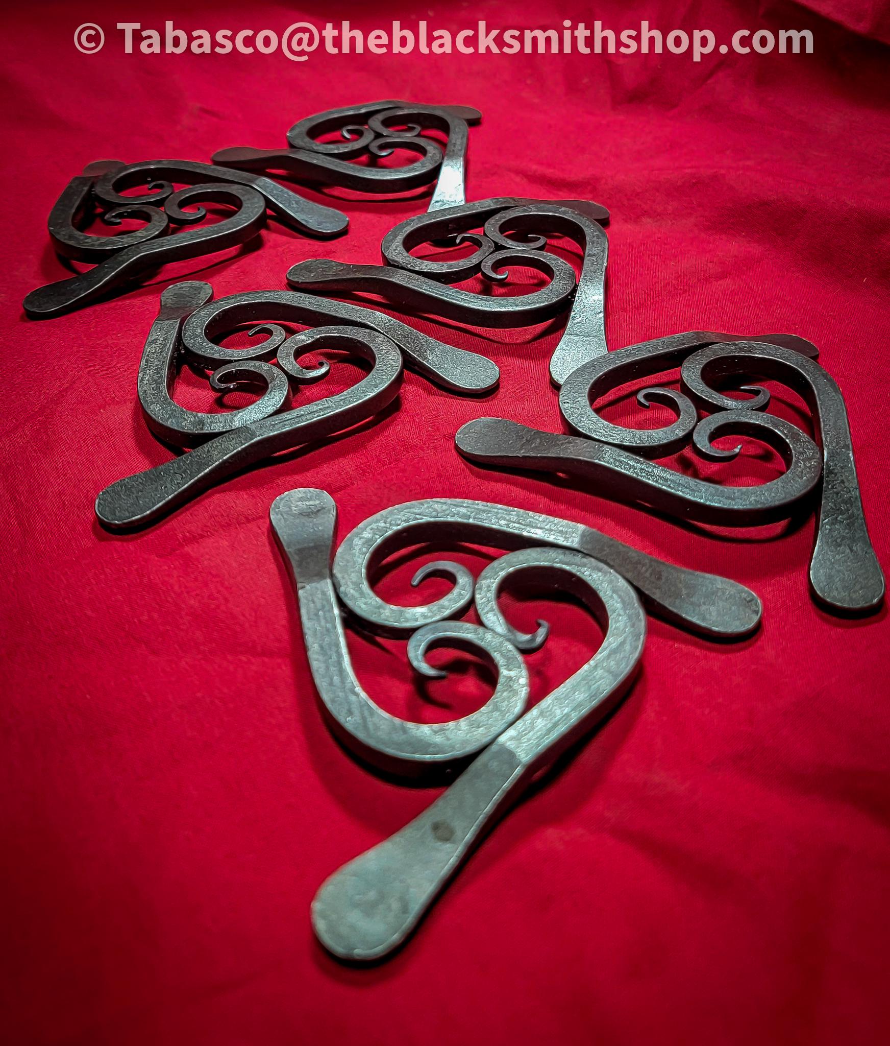 Blacksmith Coasters. One Pair - Etsy