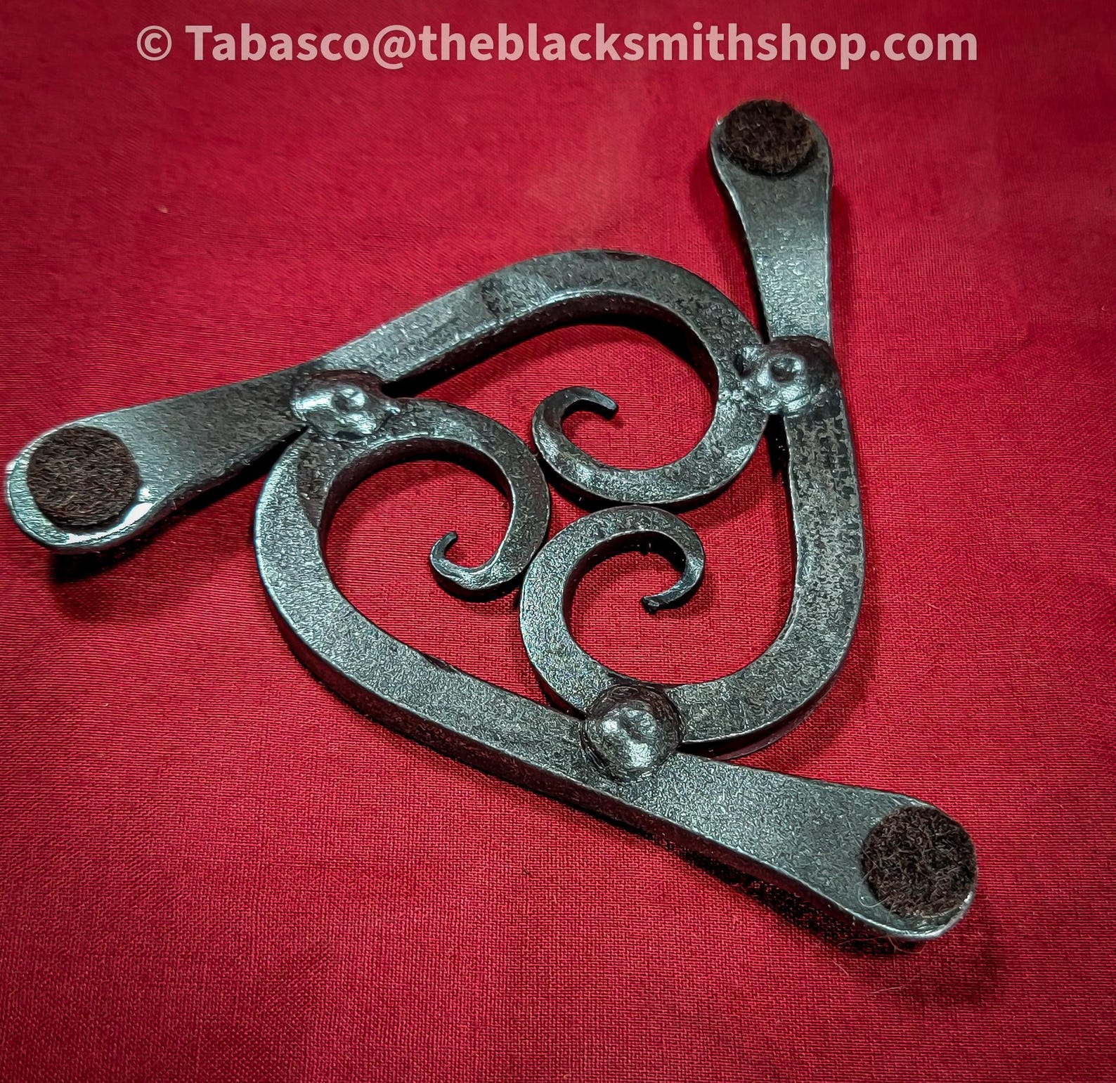 Blacksmith Coasters. One Pair - Etsy