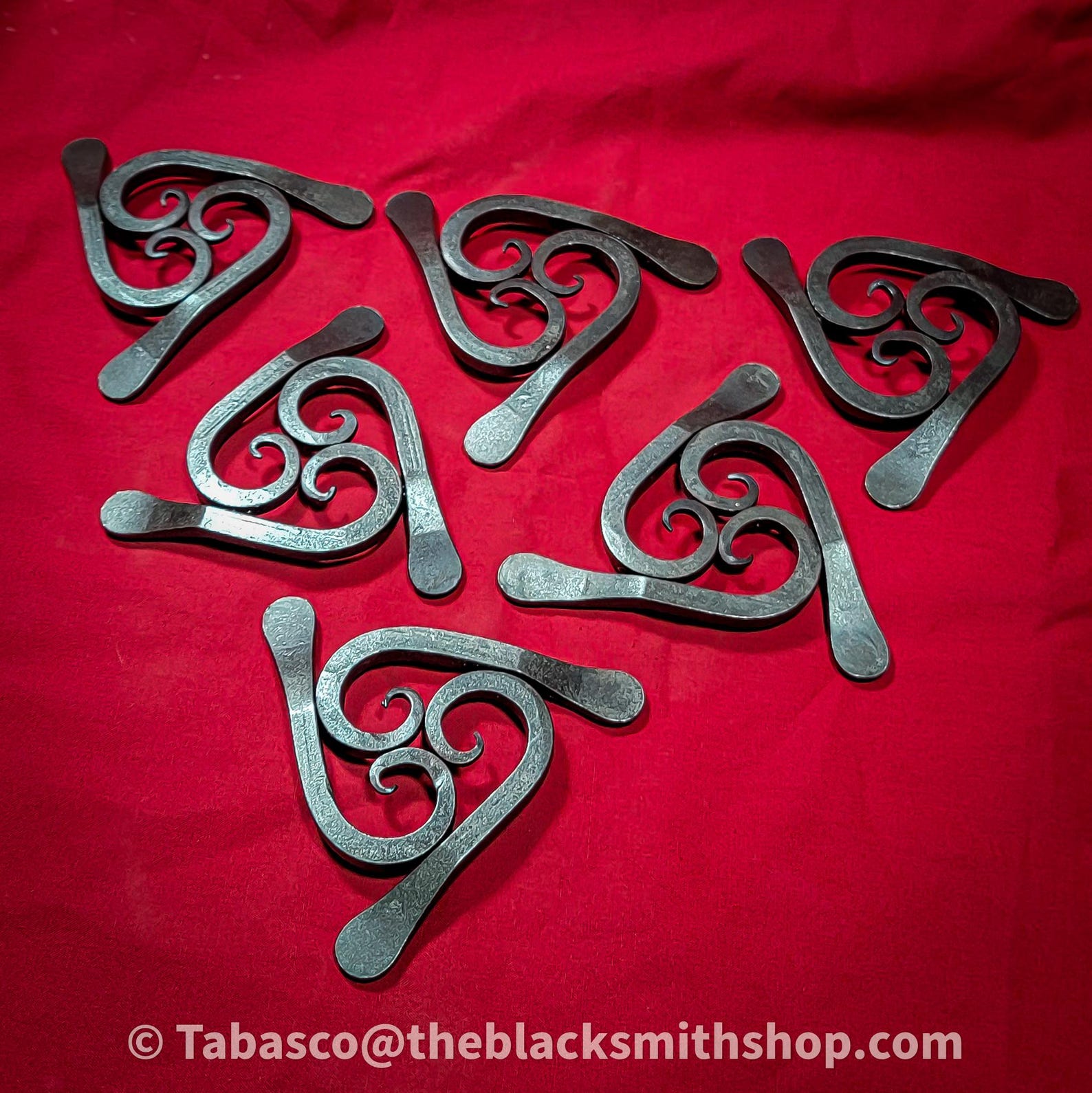 Blacksmith Coasters. One Pair - Etsy
