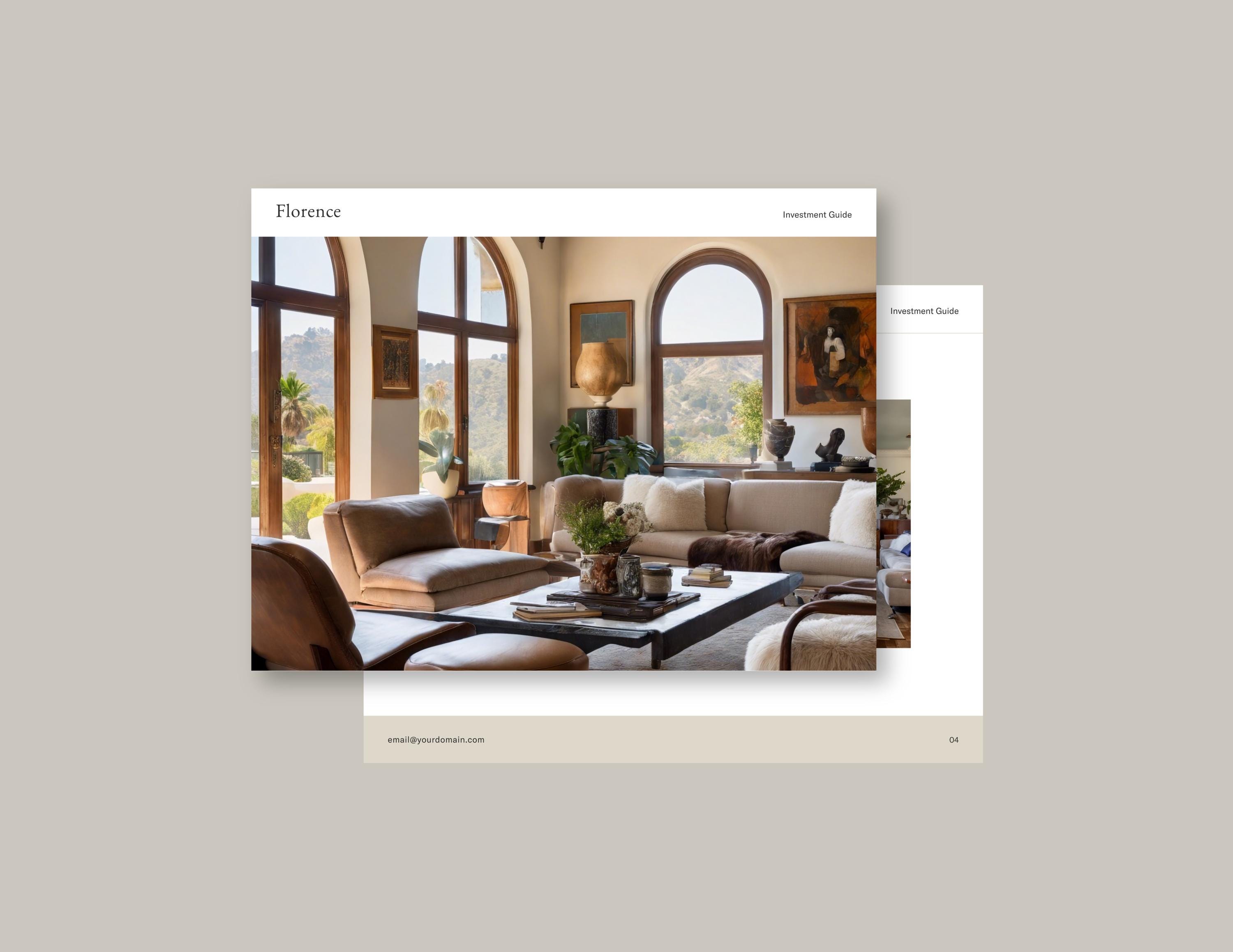 Interior Design Client Investment Guide - the Florence - Etsy