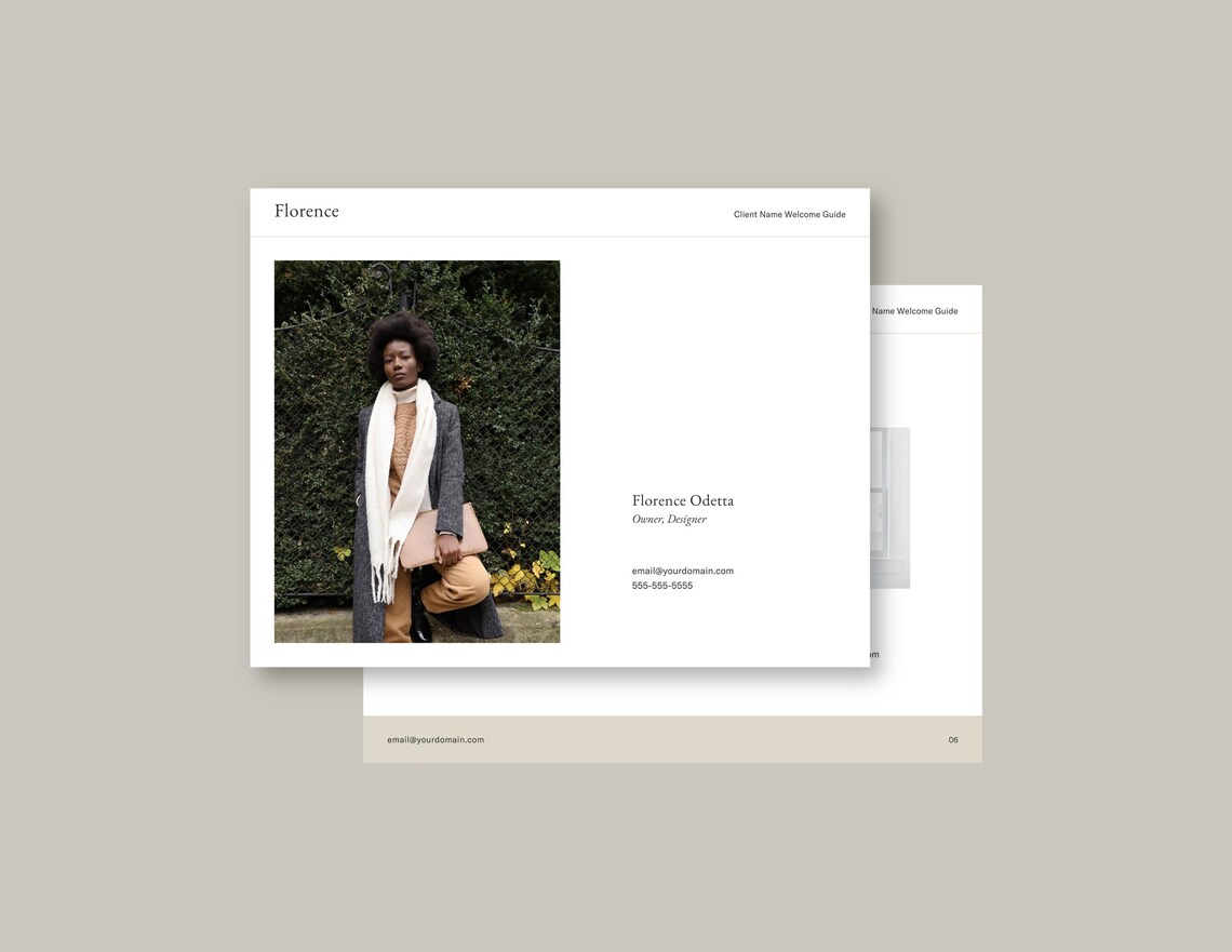 Interior Design Client Welcome Kit - the Florence - Etsy