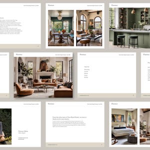 Project Proposal for Interior Designers - the Florence - Etsy