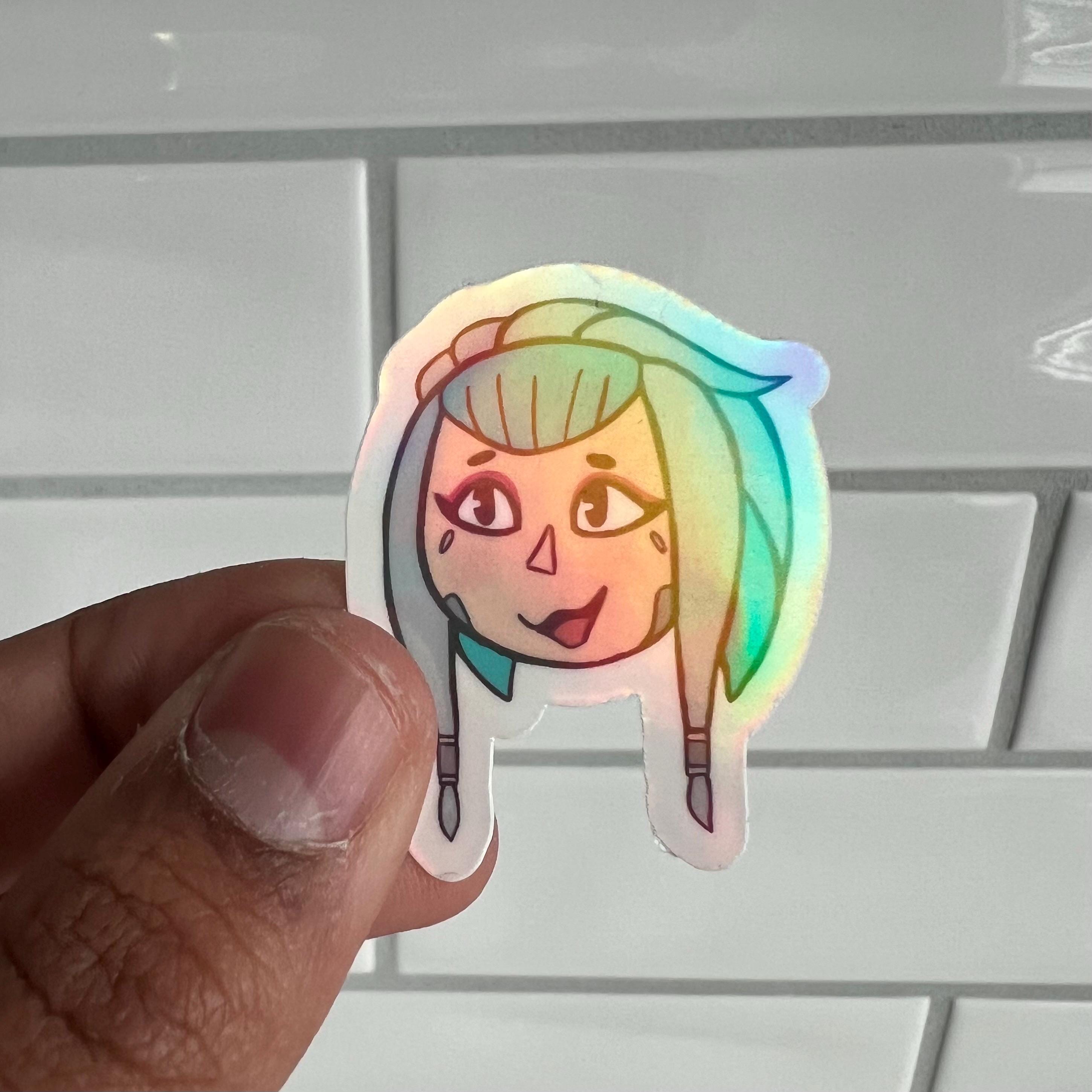 Hex Protoframe Warframe 1999 Mini Stickers | Fan Made | Video Game ...