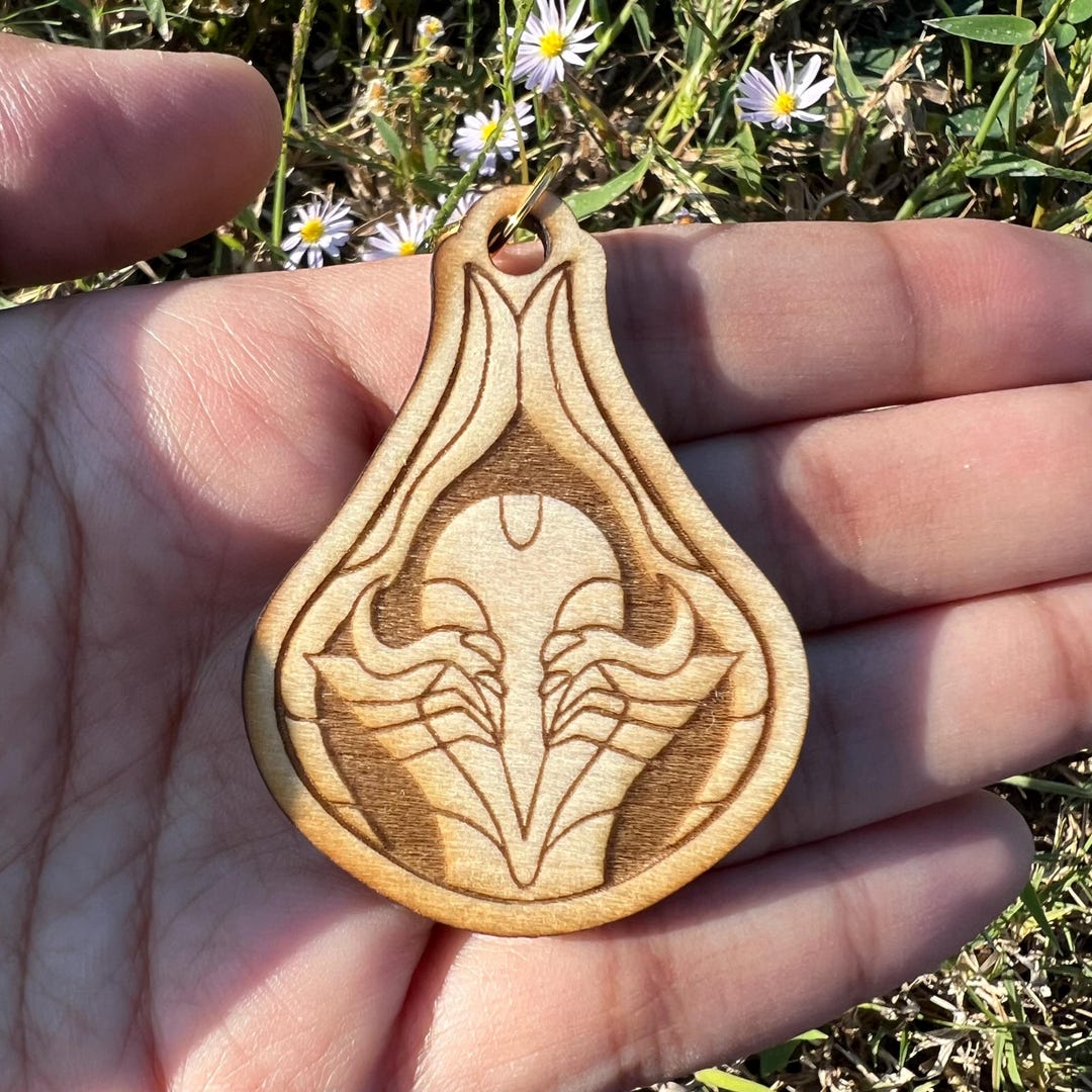 Dante Warframe Wooden Engraved Keychain | Fan Made | Video Game ...