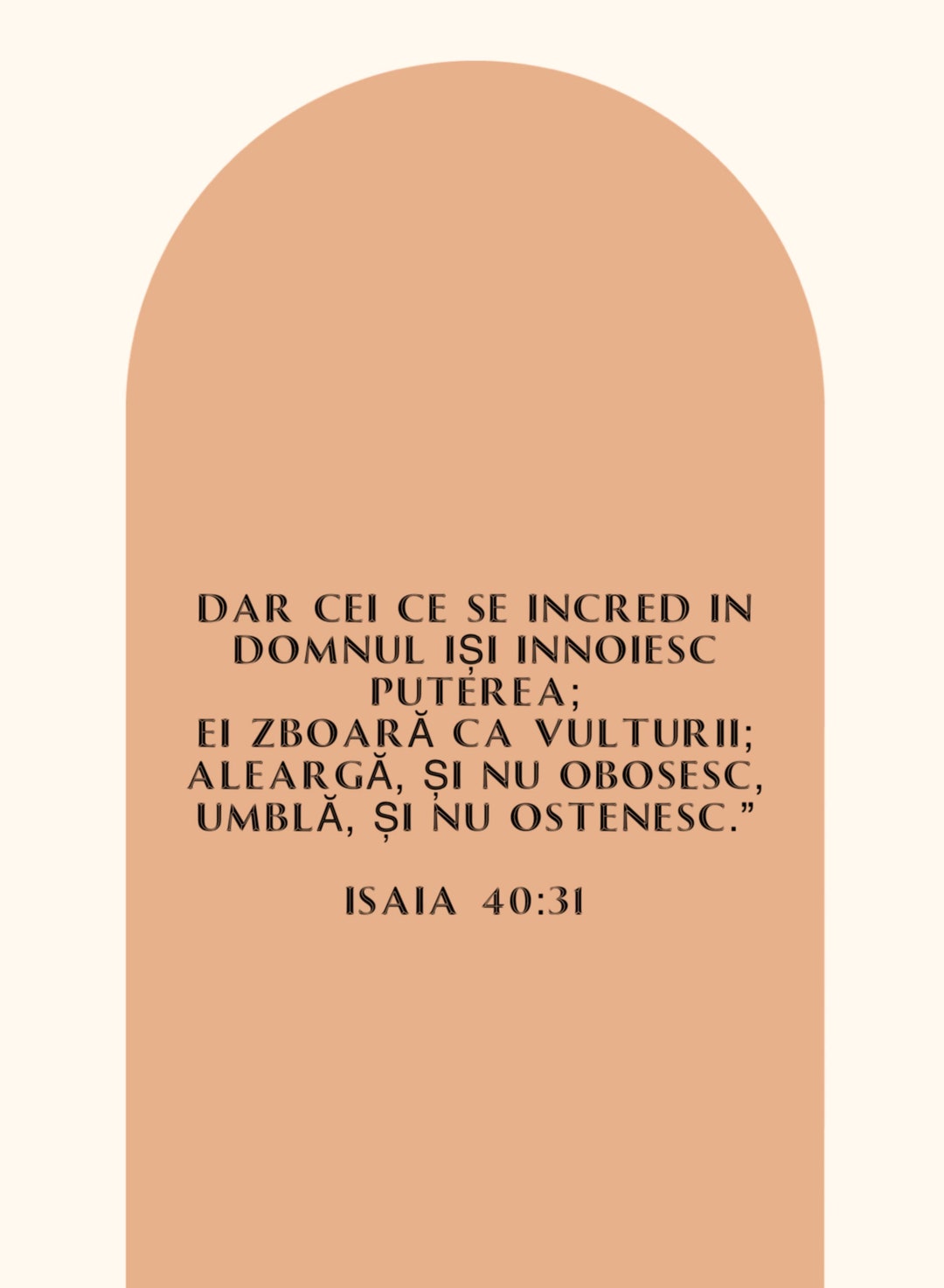 Isaiah 40:31 Romanian Verse Printable Isaia Verset Biblic Putere - Etsy