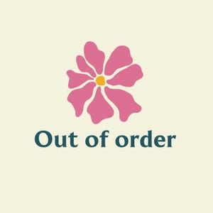 Trendy Cute Out of Order Sign Digital Print - Etsy Australia