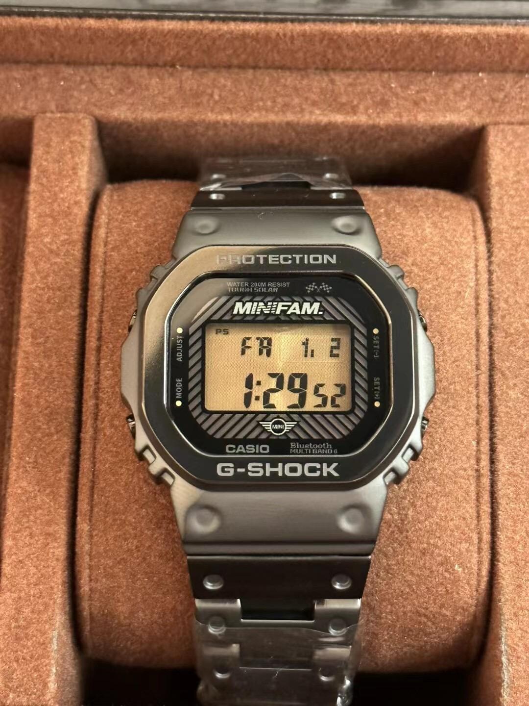 Mini Cooper-inspired Custom Casio GW-B5600 Watch Limited Edition by Yan's Studio - Etsy