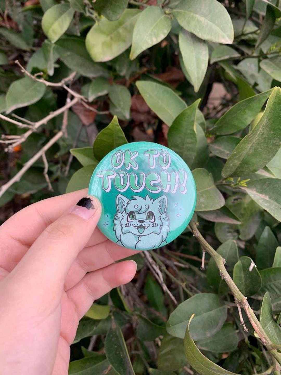 Consent Fursuit Badge Button for Conventions - Etsy