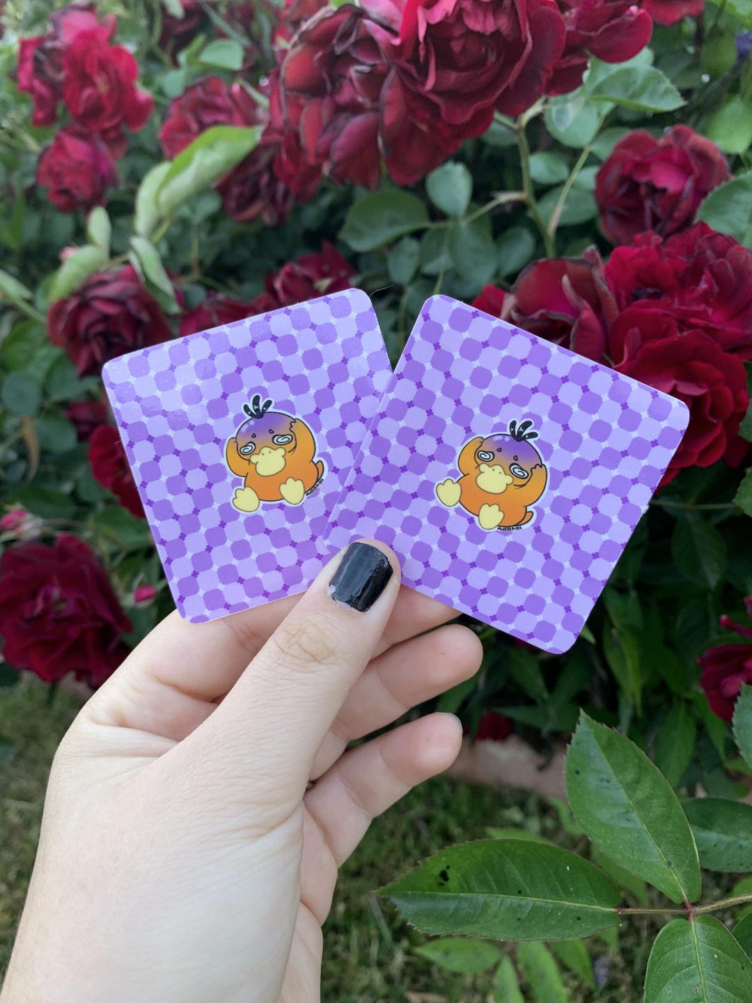 Pokemon | Psyduck | Sticker | Holographic Sticker - Etsy