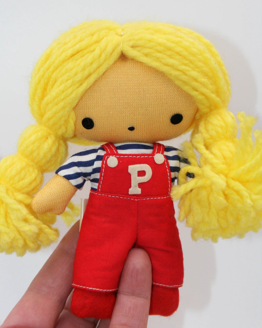 Cute, Cloth Doll - Vintage 70s /gift for Her/ Cloth Collection Dolls ...