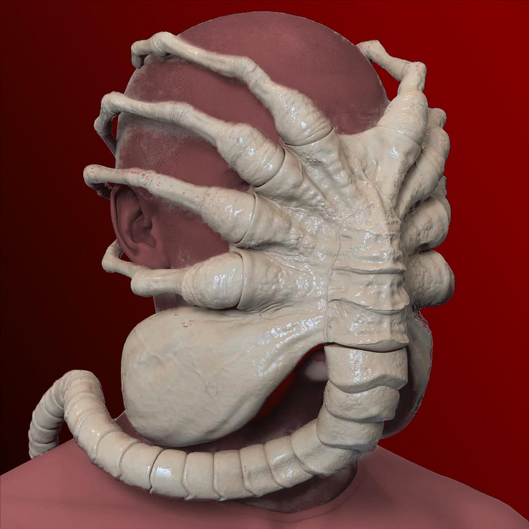 Alien Romulus Facehugger STL File - Etsy UK