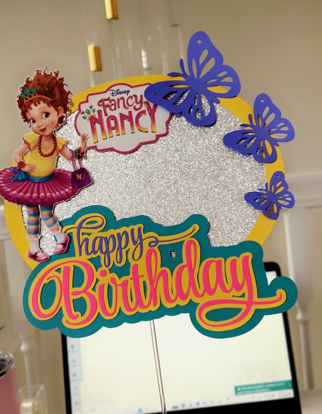 Fancy Nancy Cake Toppers - Etsy