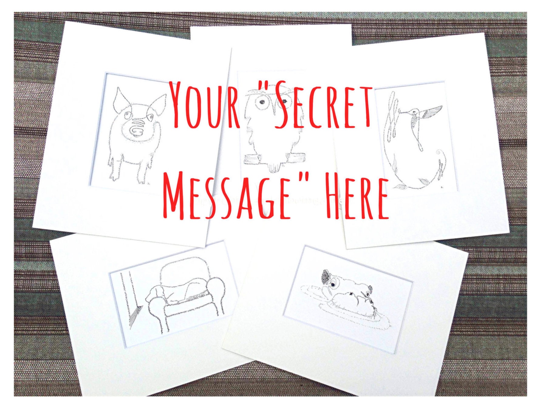 Drawing Hidden Secrets