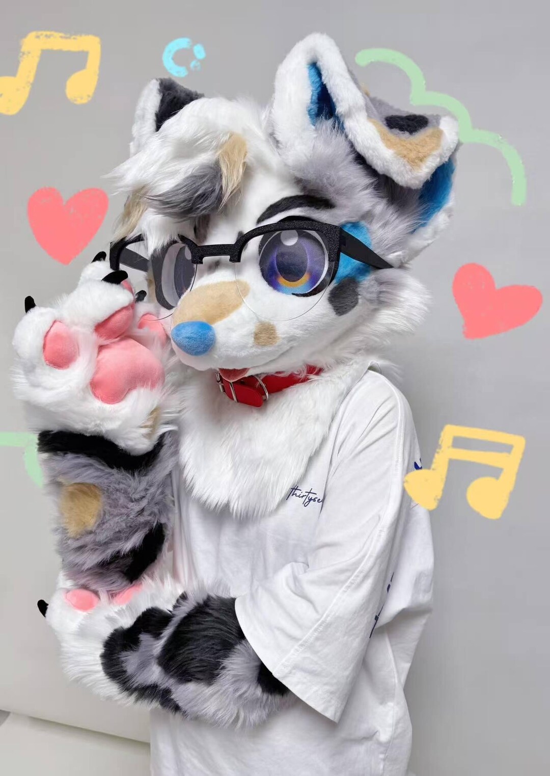 Fursuit Commission OPEN! Lever Meteor Pup “cosmo” Partial Fursuit ...