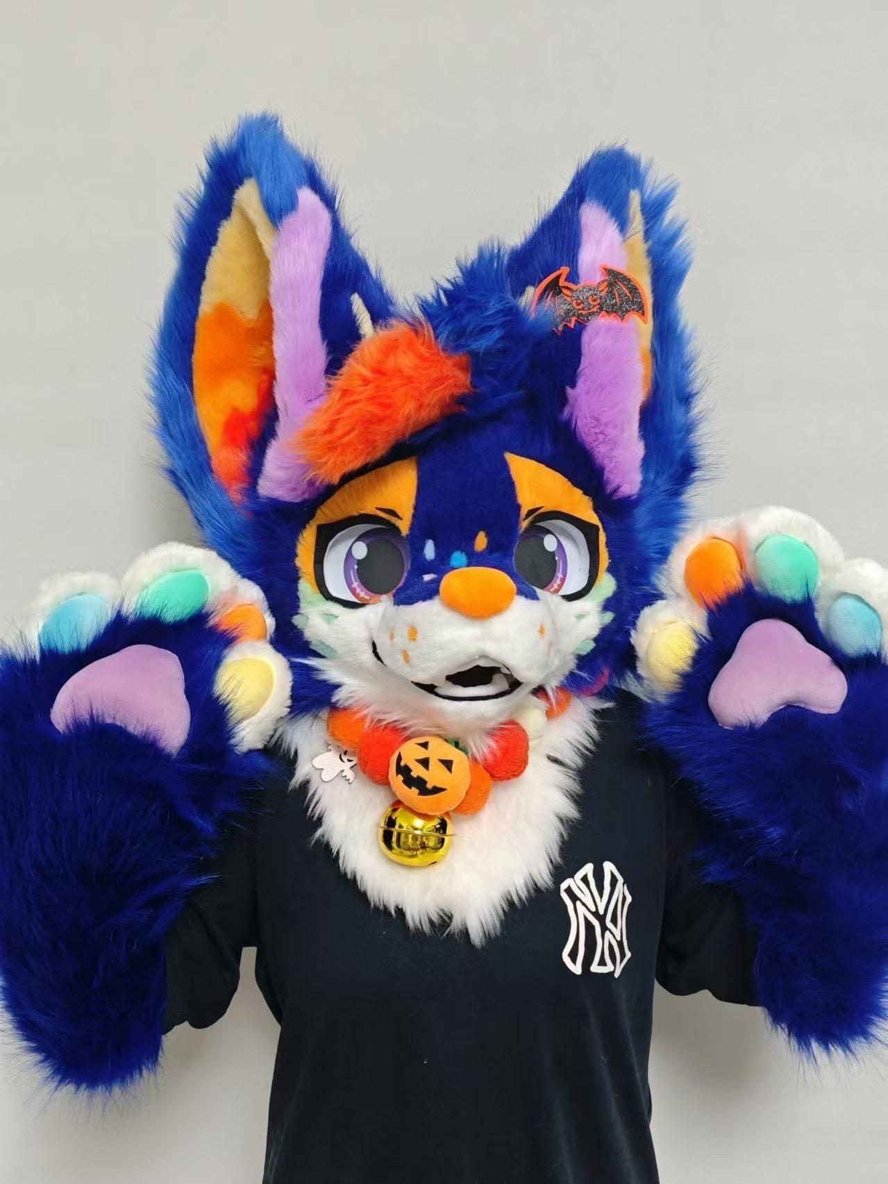Fursuit Commission OPEN [showcase-not for Sale] Frosted Pup Halloween ...