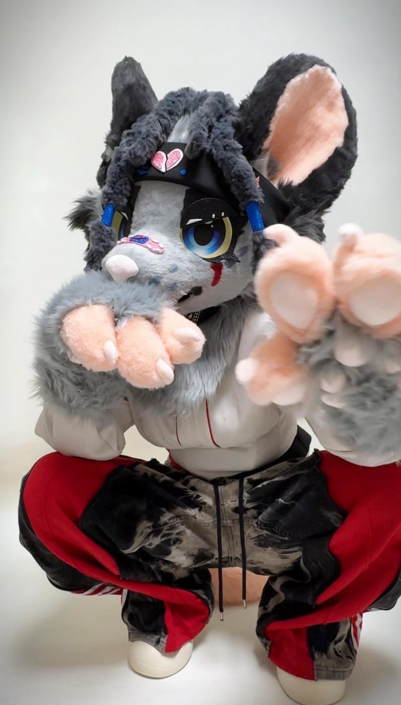 Premade Fursuit! Adopt Me! Premade Hip Hop Mouse Fursuit Partial – Rat ...
