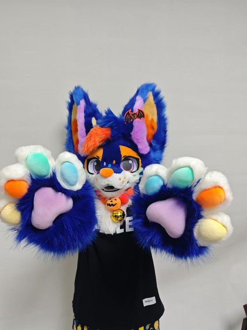 Fursuit Commission OPEN [showcase-not for Sale] Frosted Pup Halloween ...