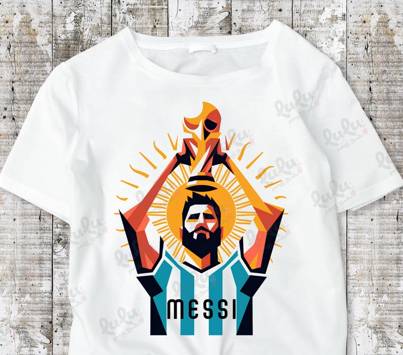 Lionel Messi Shirt PNG, Messi Shirt PNG Sublimation, Instant Download ...
