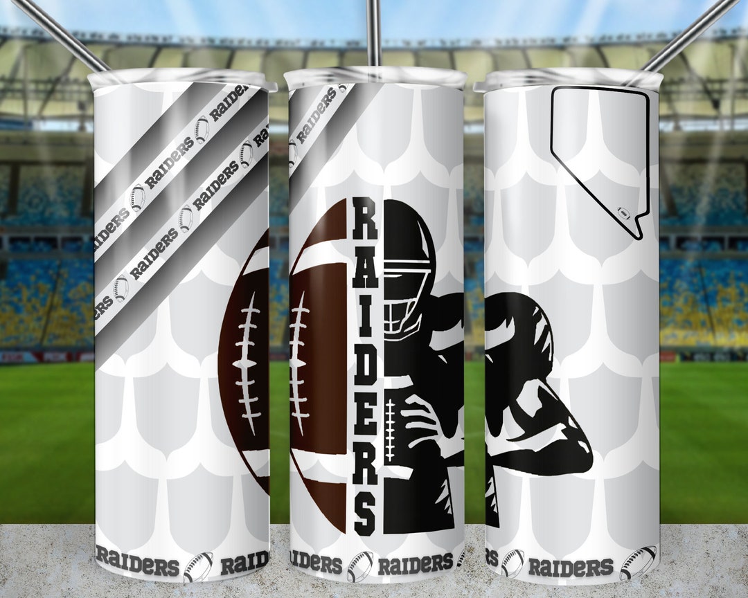 Raider 20oz Skinny Tumbler Wrap Design Sublimation, 20oz Template ...