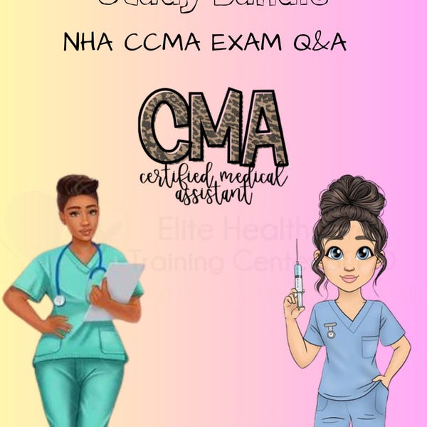 Medical Assistant Study Guide - Etsy
