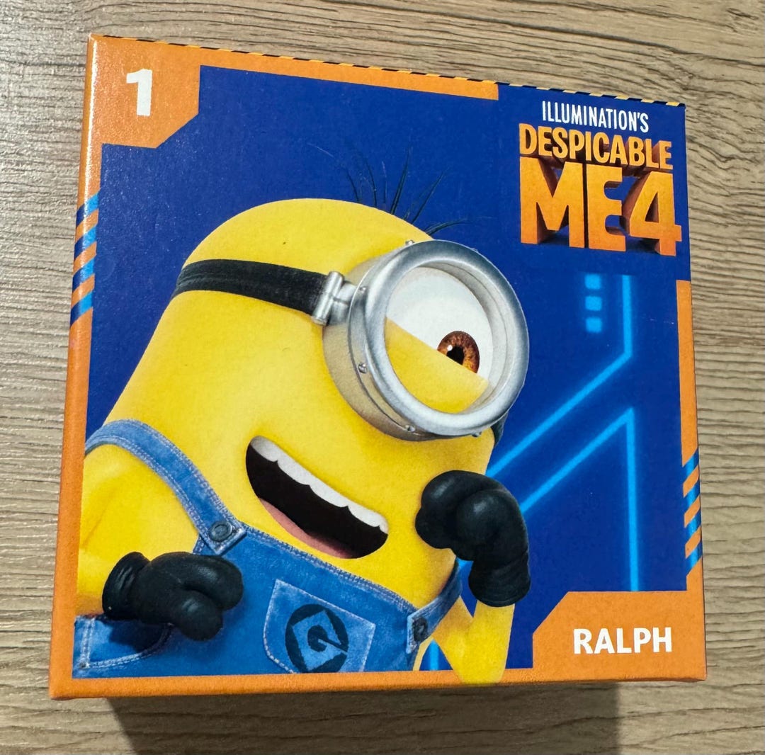 Despicable Me 4 Happy Meal Toys - Etsy