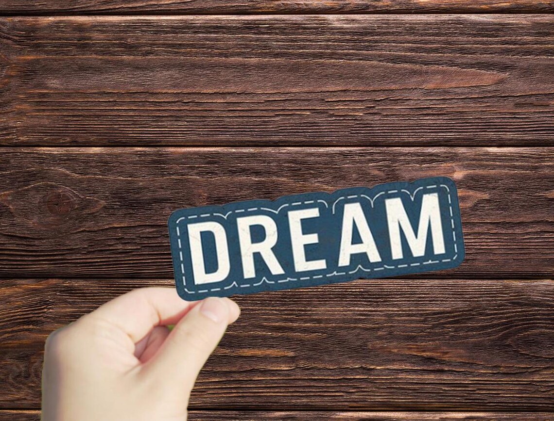 1 Pc DREAM Vinyl Sticker,sticker for Tablets Laptop Wall Car Windows ...