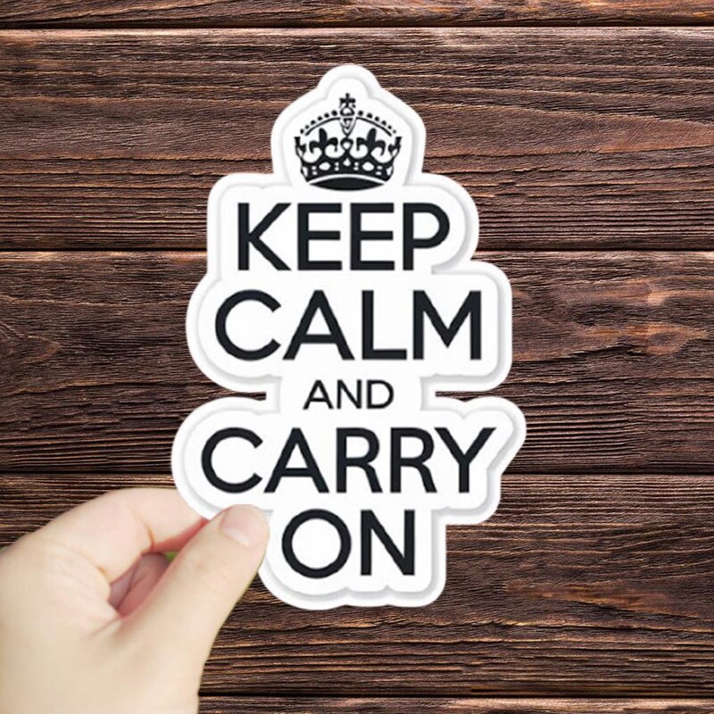 Keep Calm Sign - Etsy