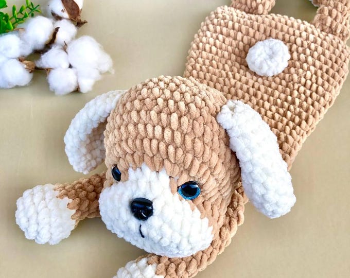 Crochet Puppy Snuggler Pattern: Amigurumi Dog Lovey (PDF Pattern) - Etsy