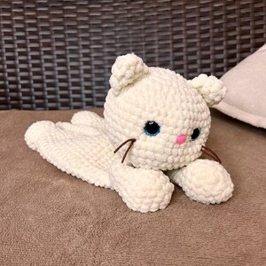 Crochet Cat Snuggler Pattern: Amigurumi Kitten Lovey (PDF Pattern) - Etsy