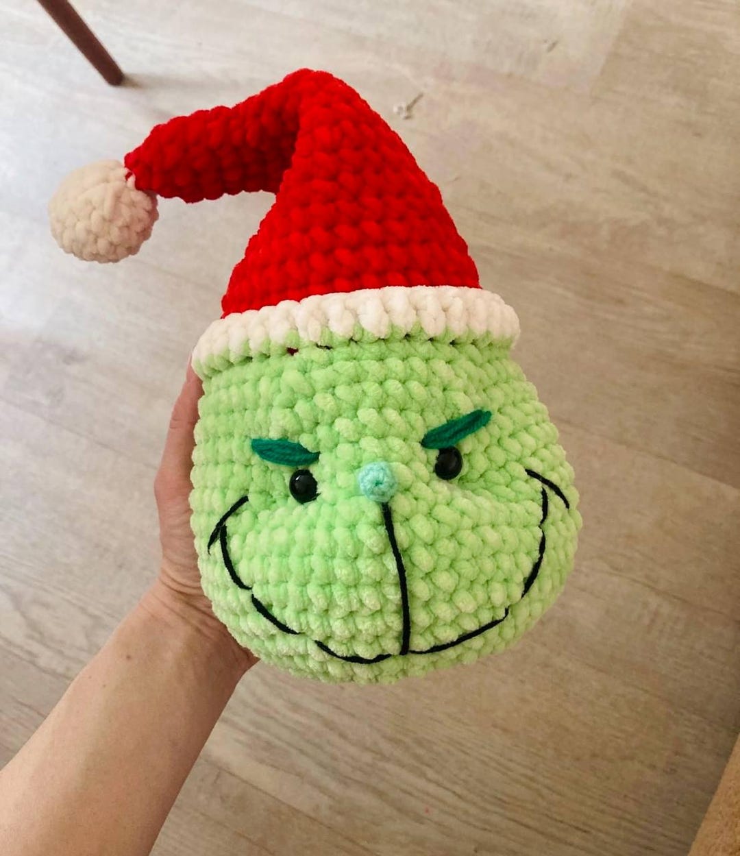 Crochet Grinch Pattern Amigurumi Christmas Decoration - Etsy