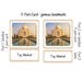 The Montessori 3-part Classified Cards: Famous Landmarks. This PDF is a ...