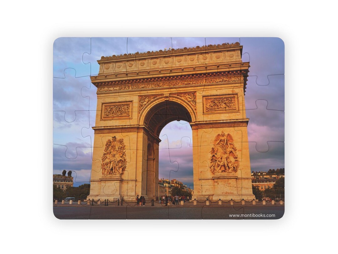 Arch of Triumph Kids' Puzzle, 30-piece, Arc De Triomphe, Paris ...