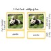 The Montessori 3-part Classified Cards: Wildlife of Asia. PDF Only ...