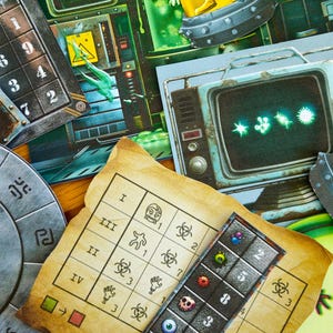 The Zombie Lab - Printable Escape Room for Kids - Easy Set-up - Etsy