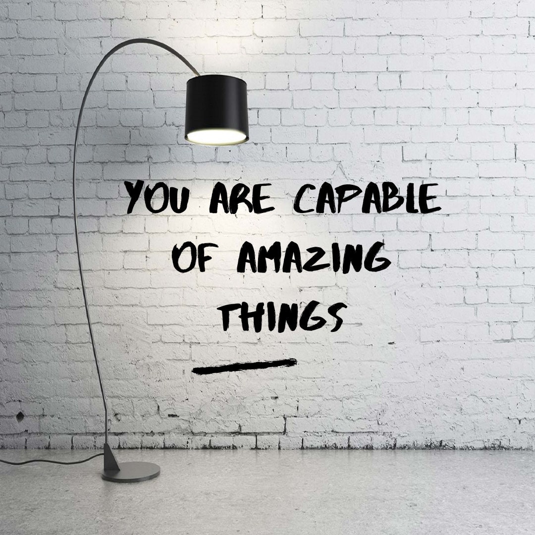 Black and White Motivational Prints, Printable Motivational Quotes for ...