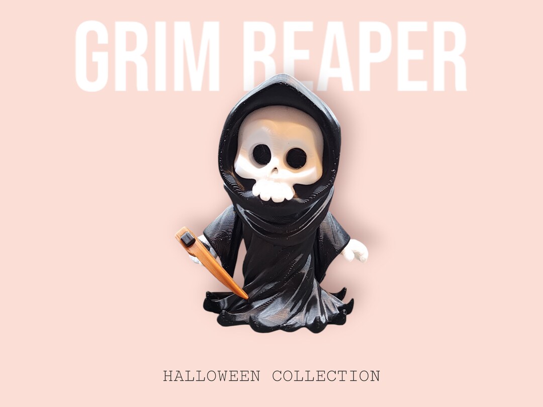 Grim Reaper 3.5 Articulated Halloween Fidget Toy Designed by Stlflix - Etsy