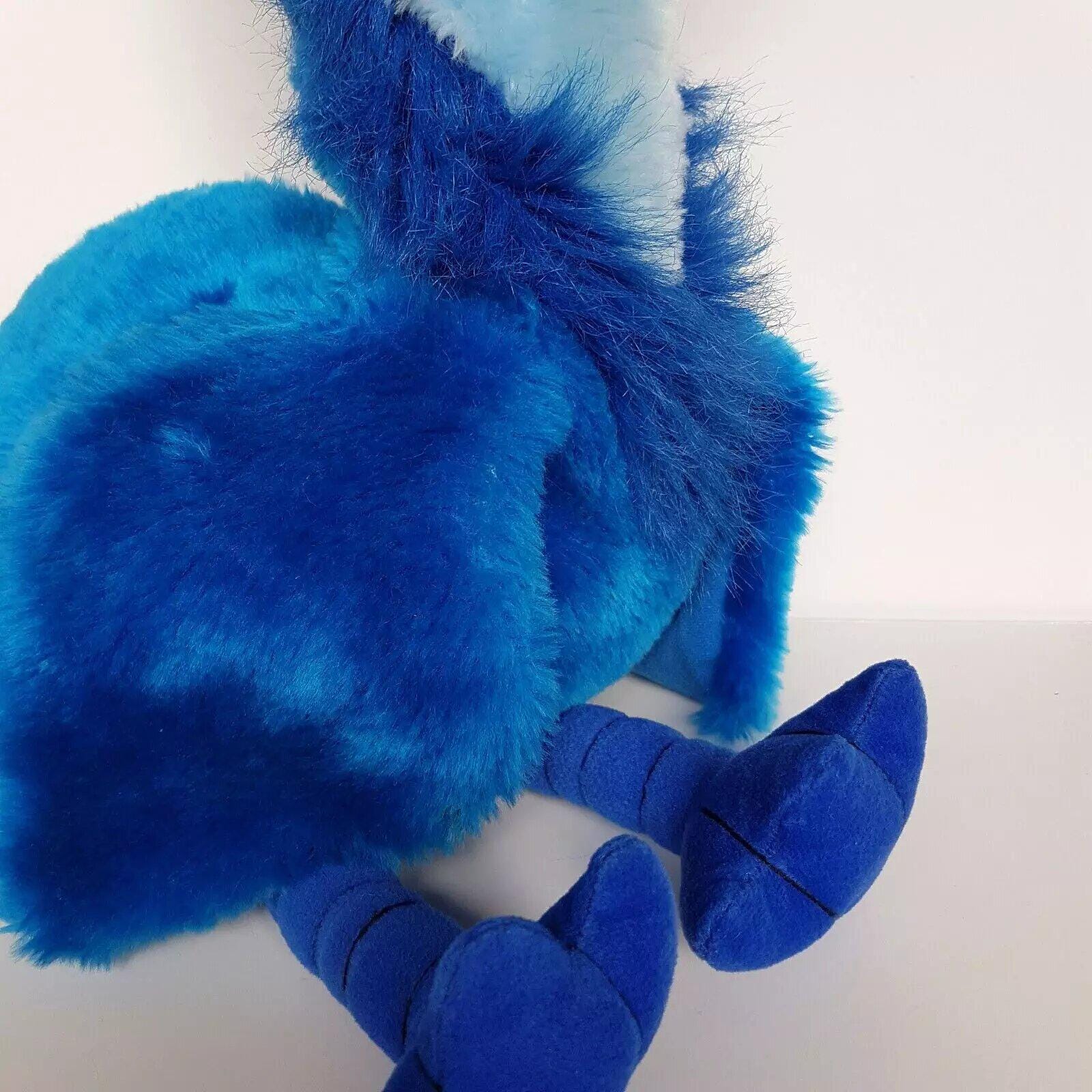 Rare Vintage LARGE 57cm Kangaroo Creek Gang EMILY Emu Hand Puppet Plush ...