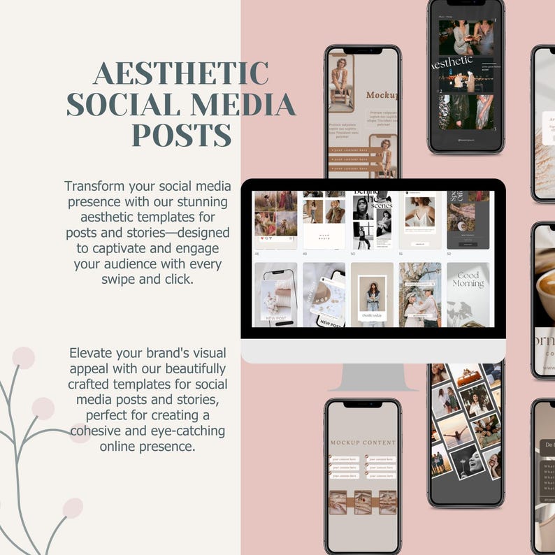 Editable Social Media Pack Bundle With MRR & PLR, Made in Canva ...