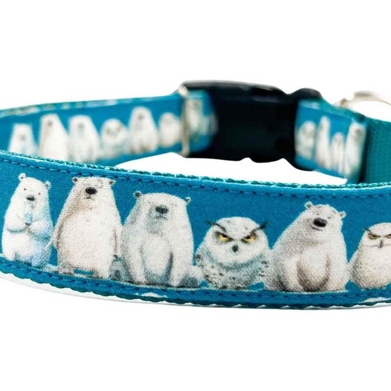 Polar Bears Dog Collar - Etsy