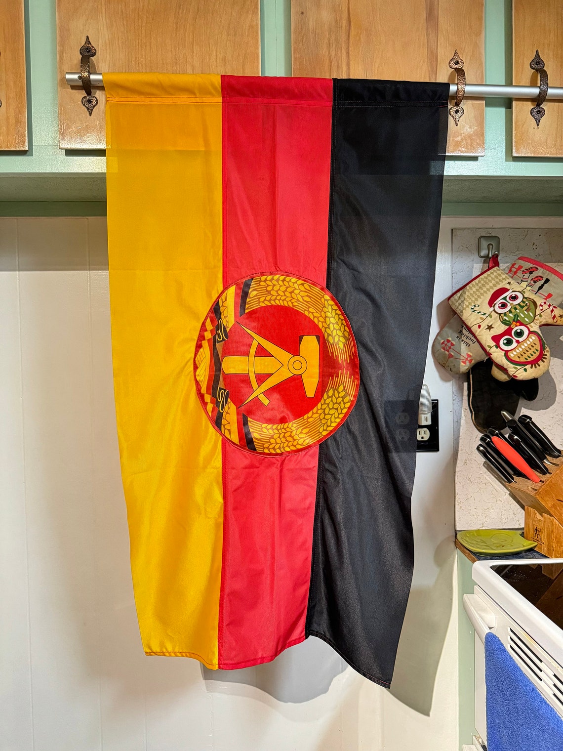 East German DDR Flag Original 1980s 60x100cm - Etsy