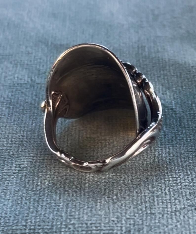 Vintage Whole Spoon Rings - Etsy