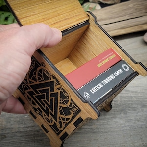 Viking Keepsake Box Norse Runes Scandinavian Pagan Valknut Sustainable ...