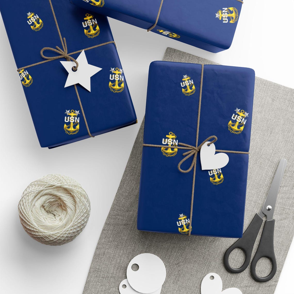 US Navy Chief Petty Officer Wrapping Paper CPO Celebration Theme - Etsy