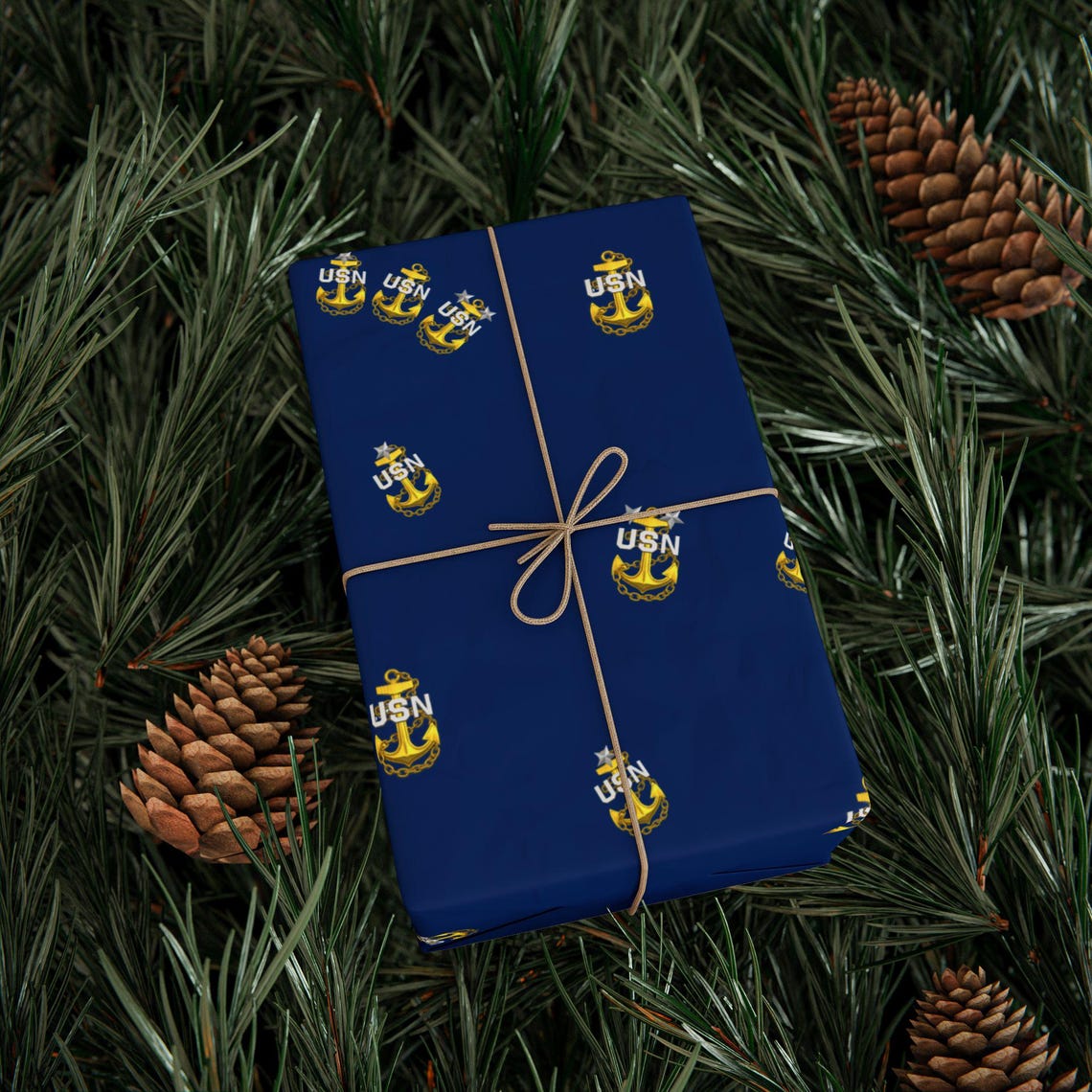 US Navy Chief Petty Officer Wrapping Paper CPO Celebration Theme - Etsy