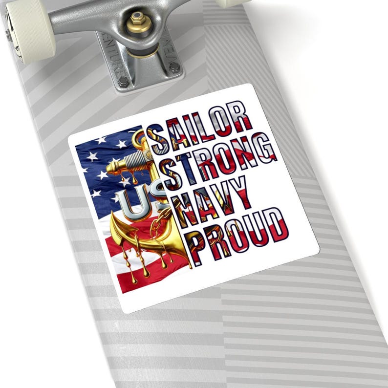 US Navy Chief Petty Officer Sailor Strong Navy Proud Vinyl Decal CPO ...